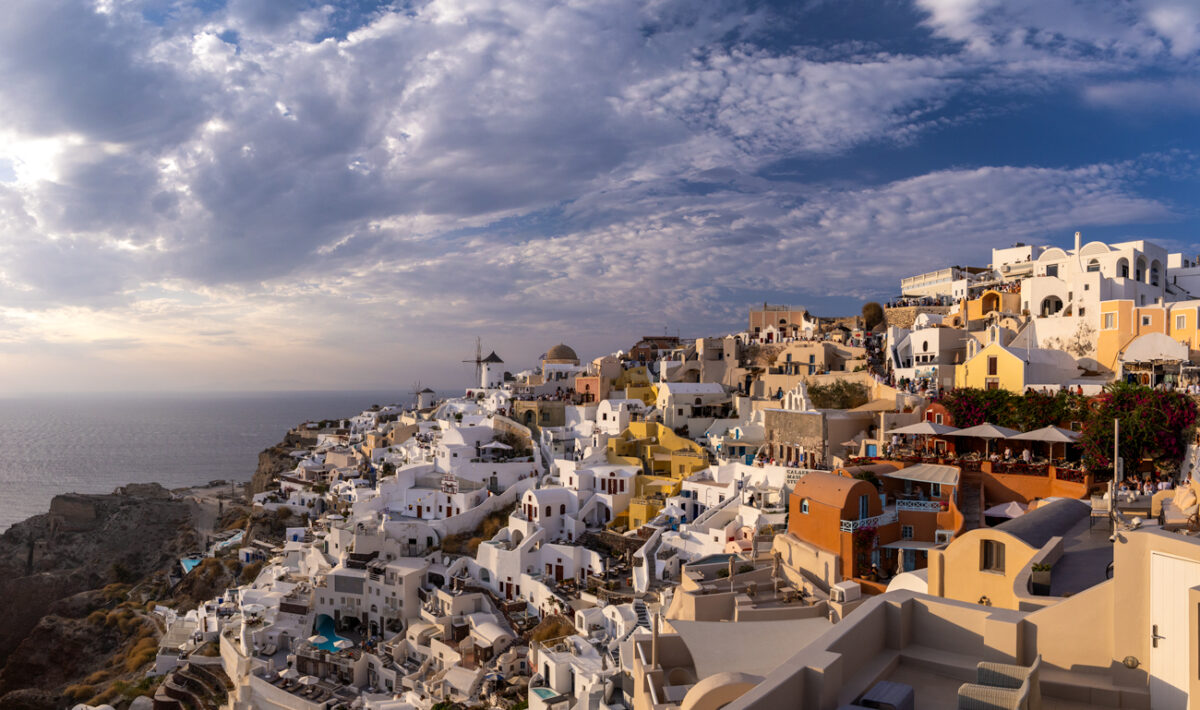 Oia By The Sea | Santorini Greece Fine Art Photography | Derek Nielsen Photography